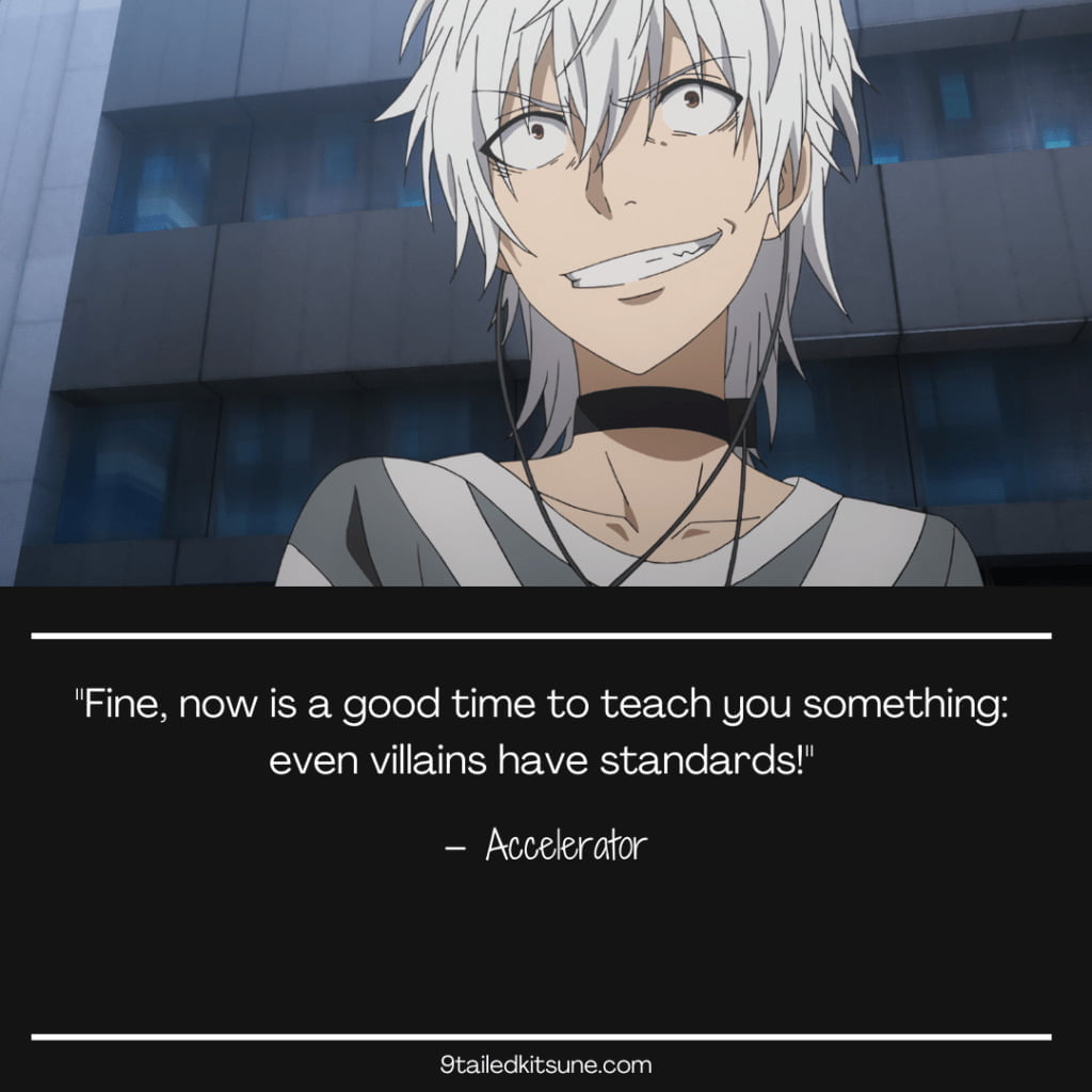 Top 15 Original Quotes From Toaru Kagaku No Railgun – 9 Tailed Kitsune