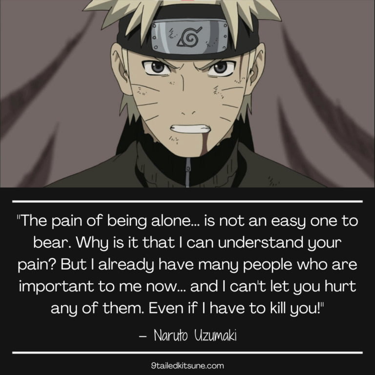 The 101 Best Naruto Quotes You’ll Love – 9 Tailed Kitsune